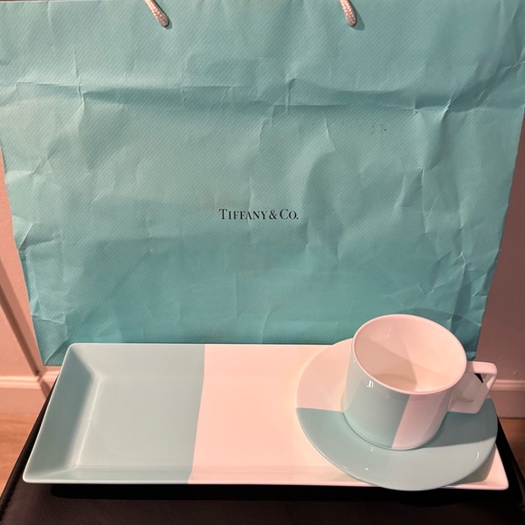 Tiffany & Co. | Kitchen | Tiffany Co Blue And White Coffee Set | Poshmark